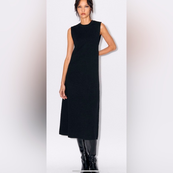 Dresses | Midi Dress Armhole Stitch Nwtsize L New With Tag | Poshmark